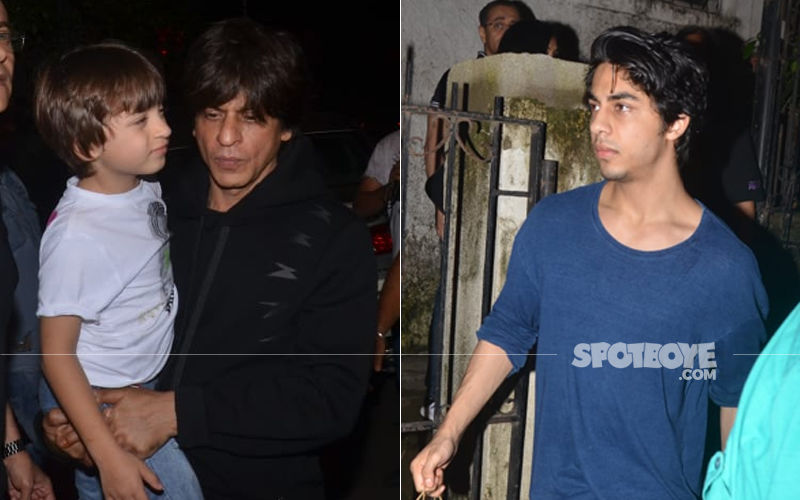Shah Rukh Khan Aka Musafa Along With Aryan Khan Aka Simba Spotted At ...